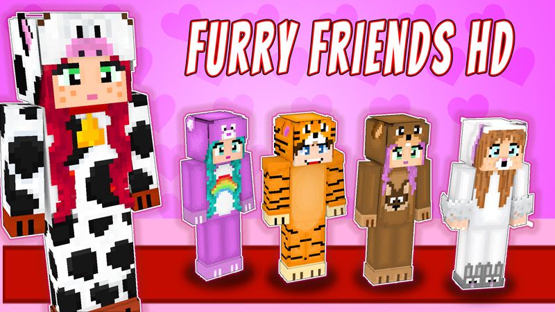 Furry Friends HD by VoxelBlocks (Minecraft Skin Pack) - Minecraft ...