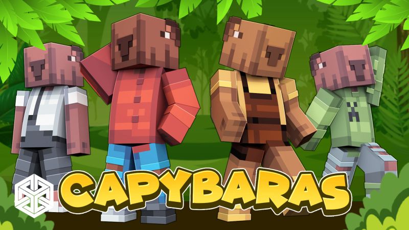 Capybaras by Yeggs (Minecraft Skin Pack) - Minecraft Marketplace (via ...
