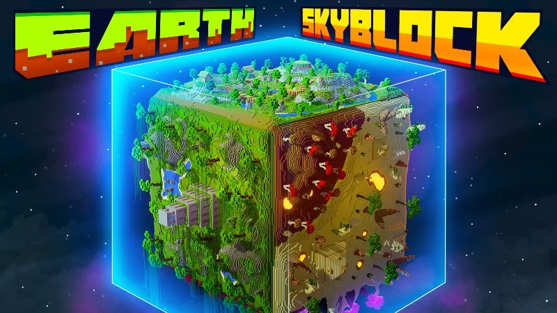 Earth Skyblock by Tristan Productions (Minecraft Marketplace Map) - Minecraft Marketplace (via ...