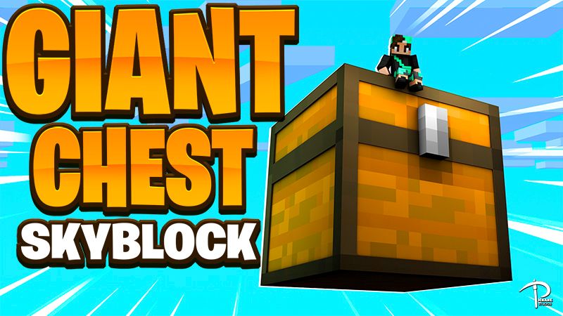 Giant Chest Skyblock by Pickaxe Studios (Minecraft Marketplace Map ...