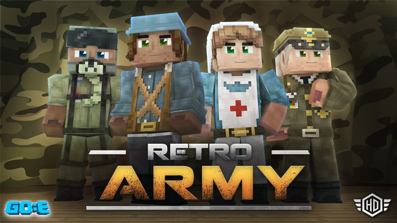 Retro Army by GoE-Craft (Minecraft Skin Pack) - Minecraft Marketplace ...