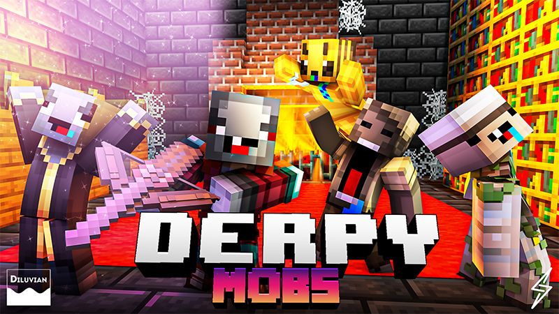 Derpy Mobs by Diluvian (Minecraft Skin Pack) - Minecraft Marketplace (via bedrockexplorer.com)