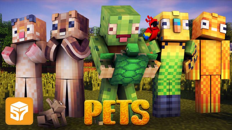 Pets by 57Digital (Minecraft Skin Pack) - Minecraft Marketplace (via ...