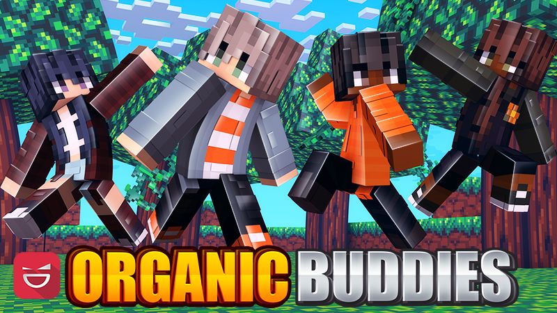 Organic Buddies by Giggle Block Studios (Minecraft Skin Pack ...