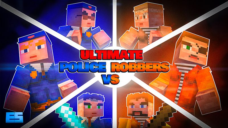 Police Vs Robbers Ultimate by Eco Studios (Minecraft Skin Pack ...