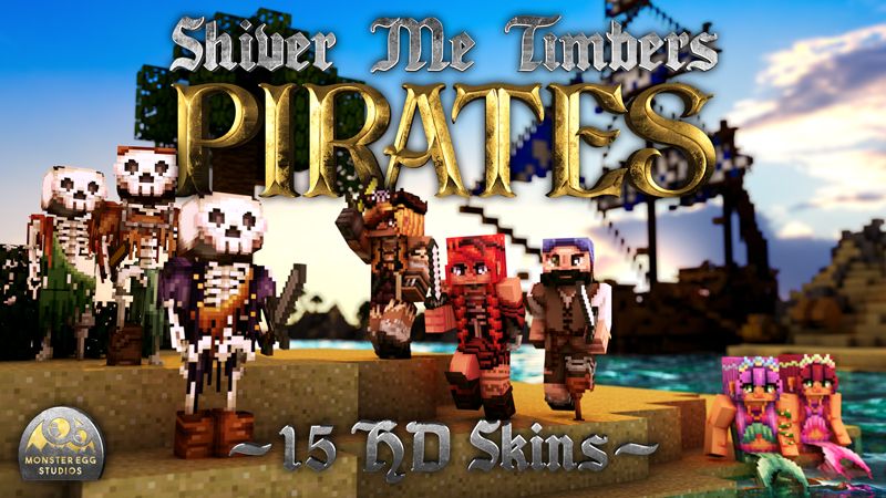 Shiver Me Timbers Pirates HD by Monster Egg Studios (Minecraft Skin ...