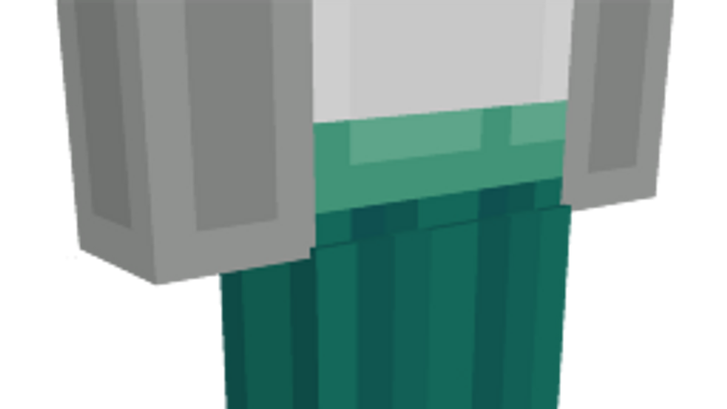 Teal Pleated Skirt by Lothiredon - Minecraft Marketplace (via ...