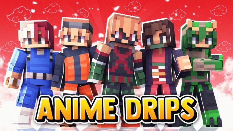Anime Drips by Fall Studios (Minecraft Skin Pack) - Minecraft Bedrock ...