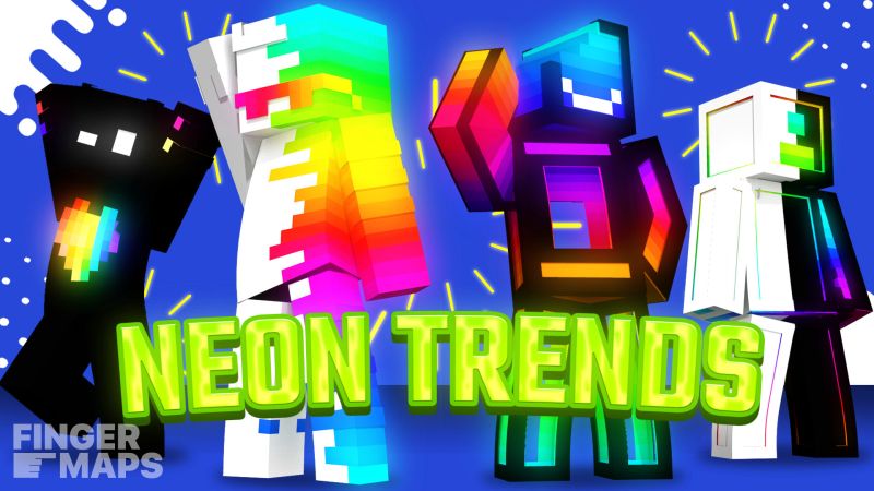 Neon Trend by FingerMaps (Minecraft Skin Pack) - Minecraft Marketplace ...