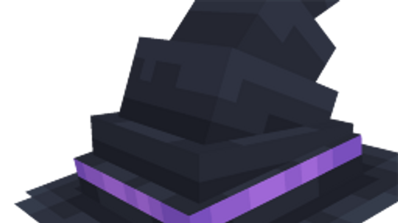 Witch Hat by Enchanted - Minecraft Marketplace (via bedrockexplorer.com)