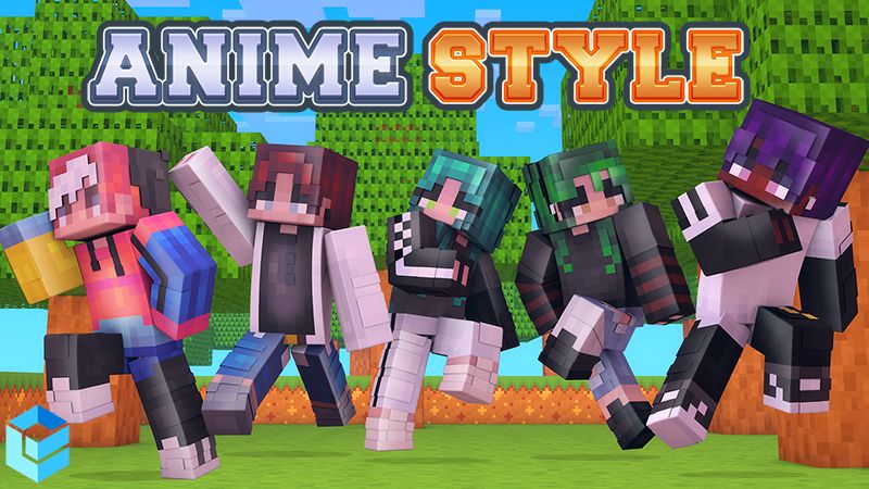 Anime Style by Entity Builds (Minecraft Skin Pack) - Minecraft ...