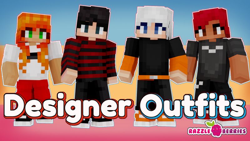 Designer Outfits by Razzleberries (Minecraft Skin Pack) - Minecraft ...
