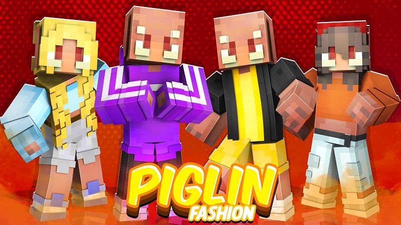 Piglin Fashion by Street Studios (Minecraft Skin Pack) - Minecraft ...