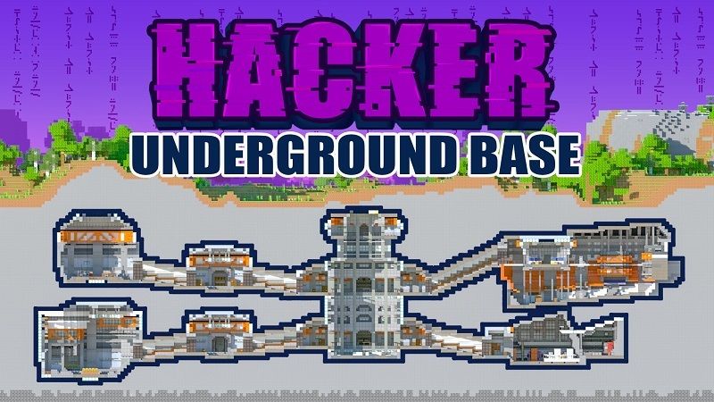 Minecraft Underground Base Layout