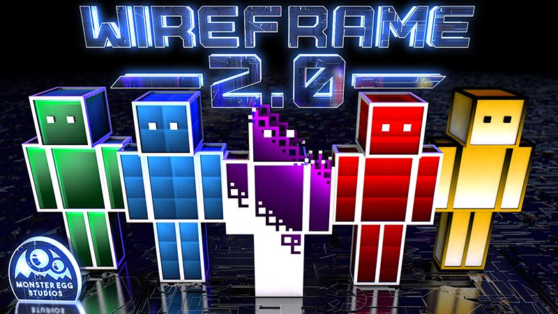 Wireframe 20 by Monster Egg Studios (Minecraft Skin Pack) - Minecraft ...