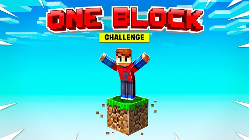 One Block Challenge by Razzleberries (Minecraft Marketplace Map ...