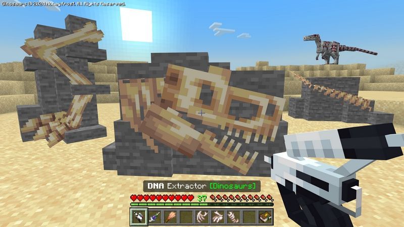 Dinosaurs Add-On 2.1 by Honeyfrost - Minecraft Bedrock Marketplace Explorer