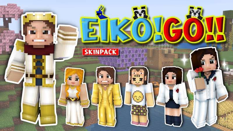 EIKO!GO!! SKIN PACK by UUUM (Minecraft Skin Pack) - Minecraft Bedrock Marketplace Explorer
