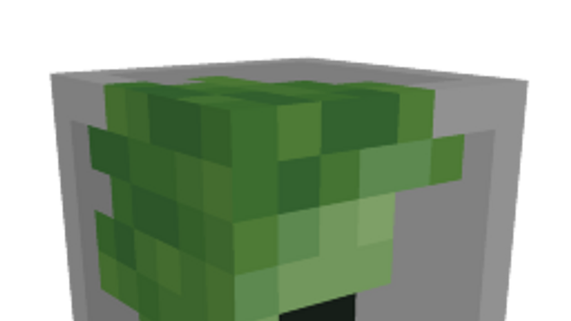 Half Zombie Face by Venift - Minecraft Marketplace (via bedrockexplorer ...