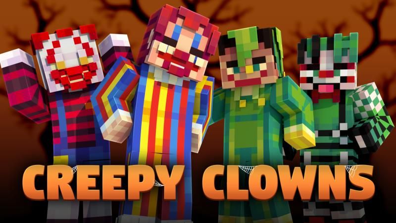 Creepy Clowns by Podcrash (Minecraft Skin Pack) - Minecraft Marketplace ...