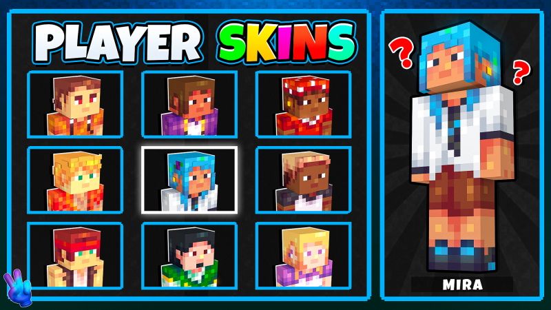 Player Skins by Gamefam (Minecraft Skin Pack) - Minecraft Marketplace ...
