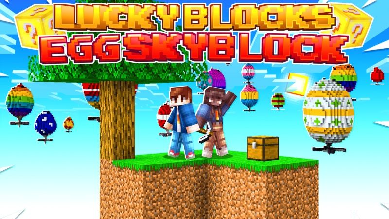 Lucky Blocks Eggs Skyblock by Fall Studios (Minecraft Marketplace Map ...