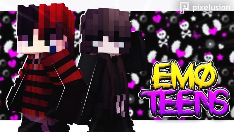 Emo Teens by Pixelusion (Minecraft Skin Pack) - Minecraft Marketplace ...