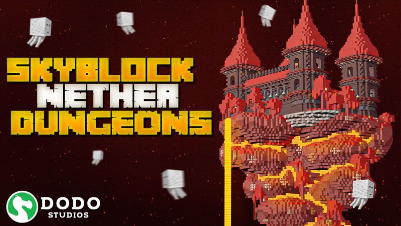 Skyblock Nether Dungeons by Dodo Studios (Minecraft Marketplace Map ...
