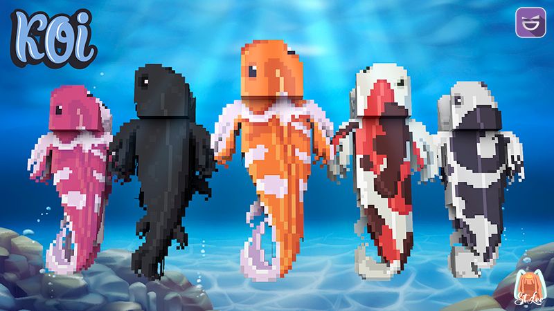 Koi by Giggle Block Studios (Minecraft Skin Pack) - Minecraft ...