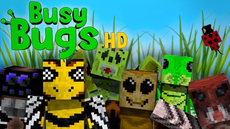 Busy Bugs HD by Lifeboat (Minecraft Skin Pack) - Minecraft Marketplace ...
