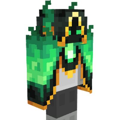 Green Flame Cloak by Panascais - Minecraft Marketplace (via ...