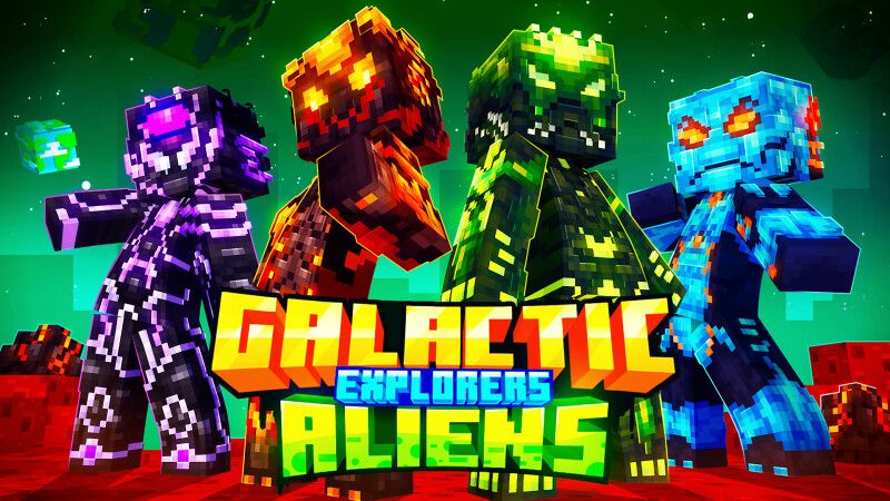 Galactic Explorers Aliens by CrackedCubes (Minecraft Skin Pack ...