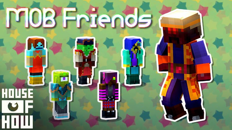Mob Friends by House of How (Minecraft Skin Pack) - Minecraft ...