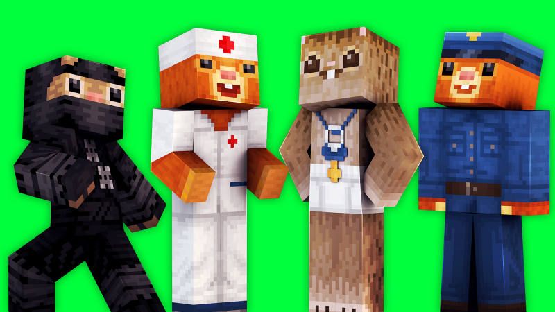 FREE THE SQUIRRELS by 57Digital (Minecraft Skin Pack) - Minecraft ...