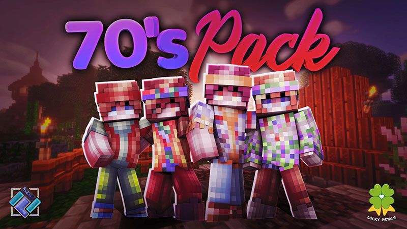 70s Pack by The Lucky Petals (Minecraft Skin Pack) - Minecraft ...
