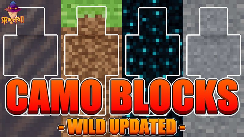 Camo Blocks Wild Updated by Magefall (Minecraft Skin Pack) - Minecraft ...