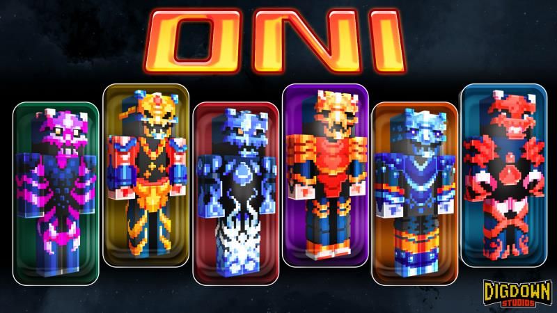 ONI by Dig Down Studios (Minecraft Skin Pack) - Minecraft Marketplace ...