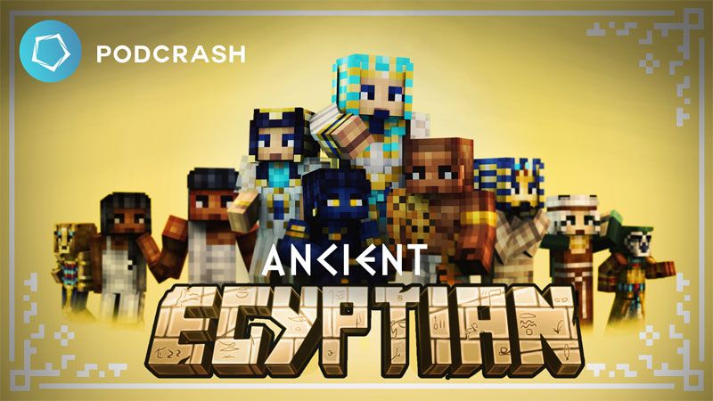 Ancient Egyptian Skin Pack by Podcrash (Minecraft Skin Pack ...