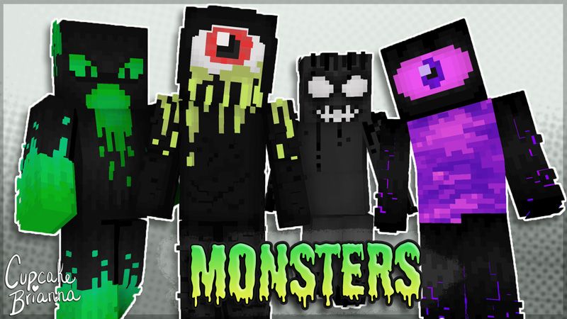 Monsters HD Skin Pack by CupcakeBrianna (Minecraft Skin Pack ...