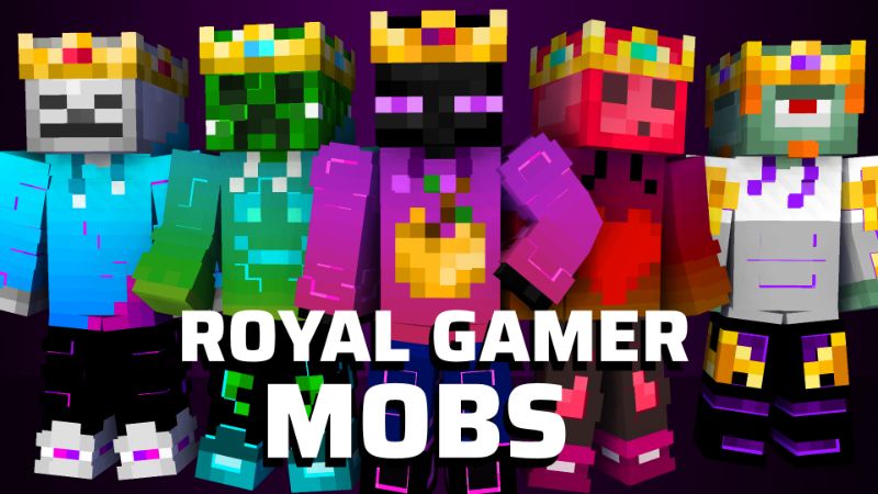 Royal Gamer Mobs by Pixelationz Studios (Minecraft Skin Pack ...