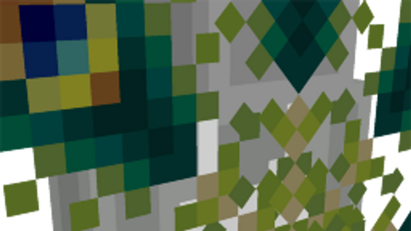 Peacock Tail by Cynosia - Minecraft Marketplace (via bedrockexplorer.com)