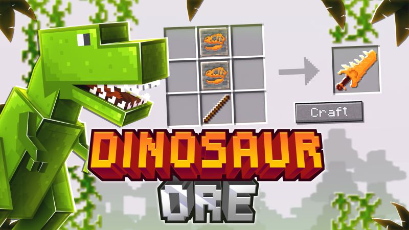 Dinosaur Ore by CubeCraft Games (Minecraft Marketplace Map) - Minecraft ...