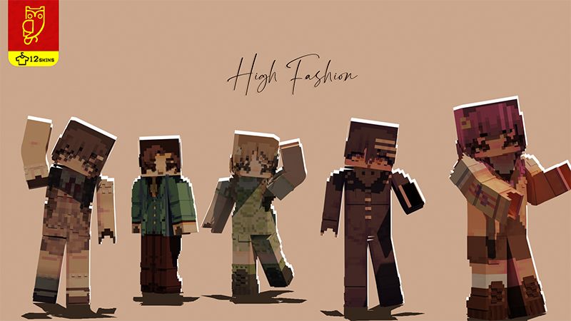 High Fashion by DeliSoft Studios (Minecraft Skin Pack) - Minecraft ...