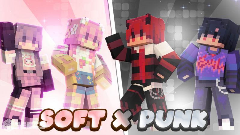 Soft x Punk by Yeggs (Minecraft Skin Pack) - Minecraft Marketplace (via ...