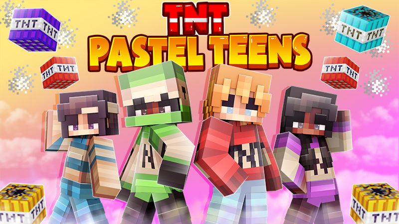 TNT Pastel Teens by The Craft Stars (Minecraft Skin Pack) - Minecraft ...