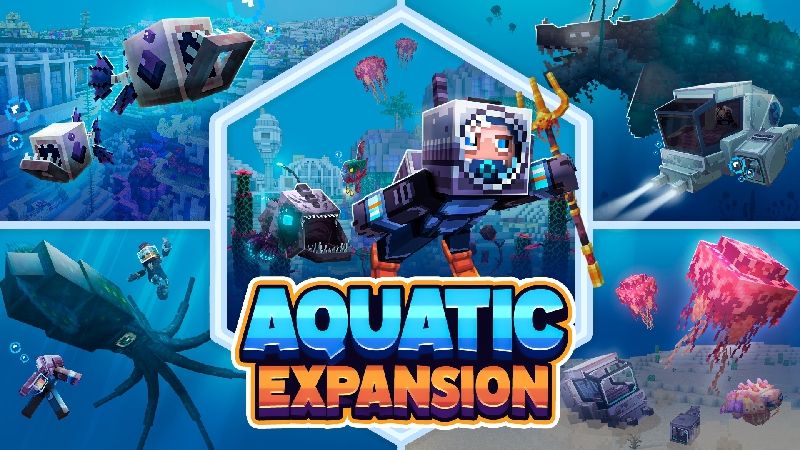 AQUATIC EXPANSION by Blockworks (Minecraft Marketplace Map) - Minecraft ...