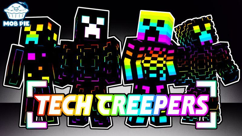 Tech Creepers by Mob Pie (Minecraft Skin Pack) - Minecraft Marketplace ...