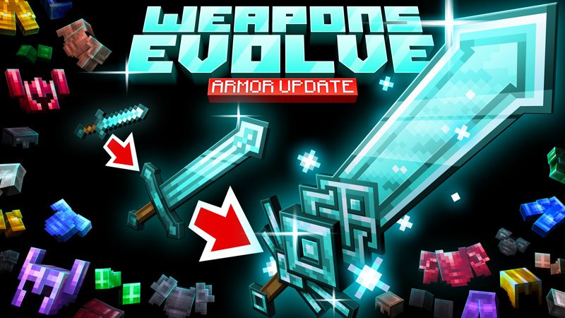 WEAPONS EVOLVE by HorizonBlocks (Minecraft Marketplace Map) - Minecraft ...