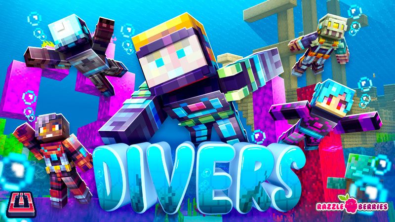 Divers by Razzleberries (Minecraft Skin Pack) - Minecraft Marketplace ...