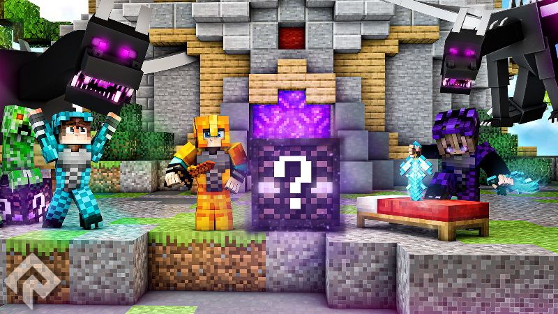 Dragon Lucky Block Bedwars by RareLoot (Minecraft Marketplace Map ...